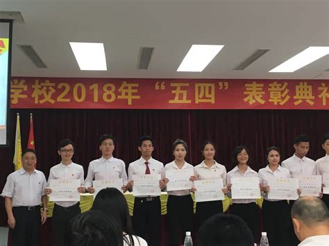 我院在校五四表彰典礼上取得佳绩