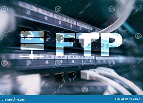 FTP File Transfer Protocol Internet And Communication Technology Concept Stock Image Image