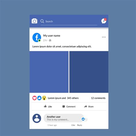 Facebook Post Template Product Marketing Facebook Post Template In Psd