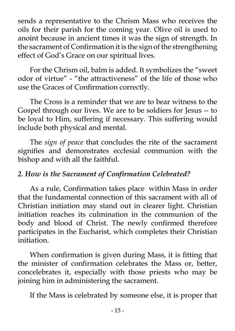 Sacrament Of Confirmation Pdf