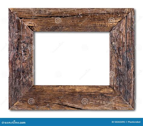 Picture Frame Rustic Wood Background
