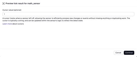 Testing Sensors Dagster Docs