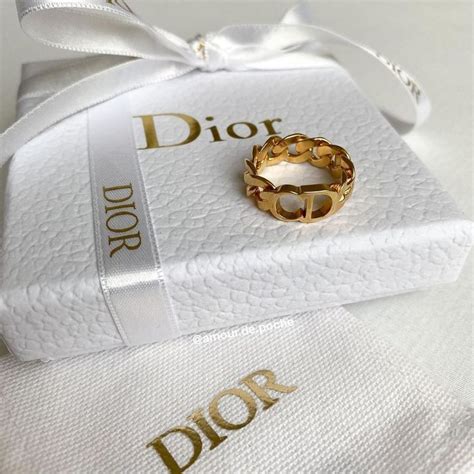 Designer Rings For Women Gold And Silver Finish Dior Dior Ring