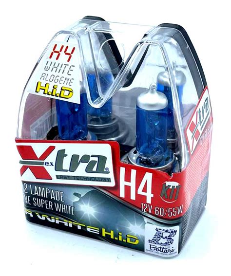 Bottari მანქანის ნათურა თეთრი ჰალოგენი H4 12v 60 55w წყვილი Veli