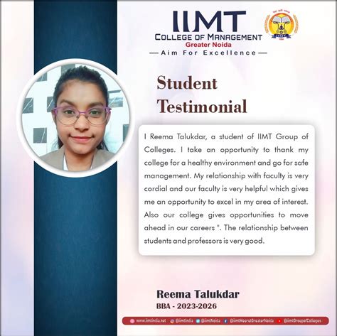 Iimt Group Of Colleges Posted On Linkedin