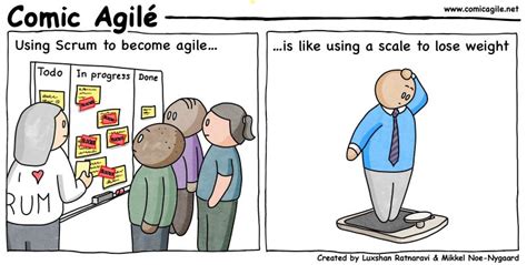 Agile Scrum Weightloss Scale Weight Comicagile Comic Agilé 16