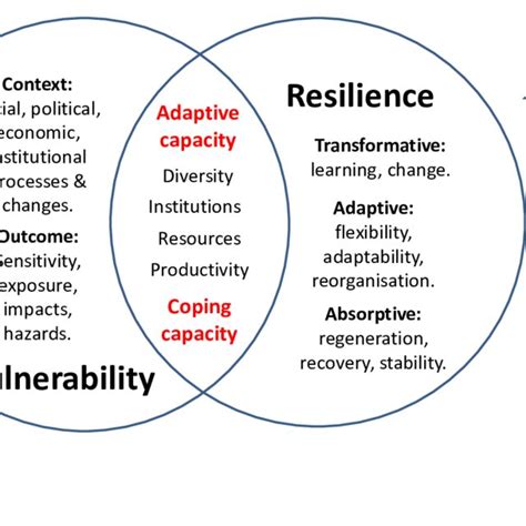 Integrated Adaptive Capacity Framework Drawing On Concepts From Download Scientific Diagram