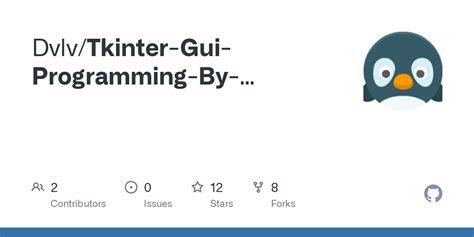 Github Dvlvtkinter Gui Programming By Example Packt