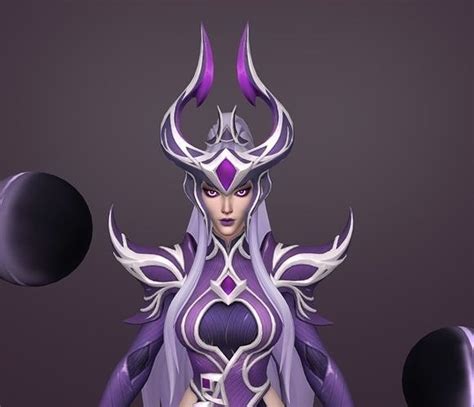 Syndra 3d Model Animated Rigged Cgtrader