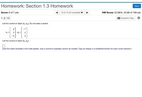 Solved Homework Section Homework Score Of Pts Chegg Com