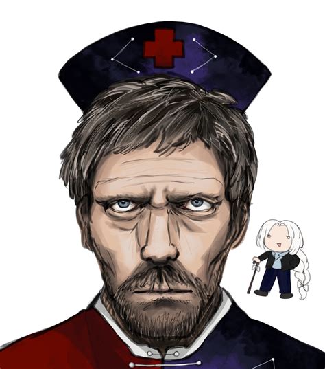 Yagokoro Eirin And Gregory House Touhou And 1 More Drawn By There2007