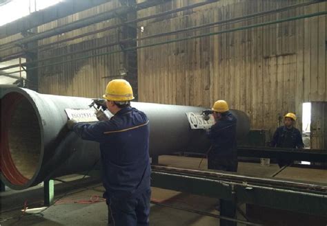 Marking Spraying And Packing Each Pipe Has A Pipe Number Can Track