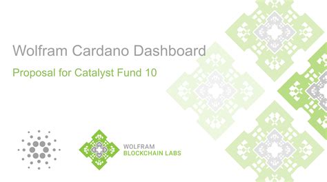 Wolfram Elevating Cardano Dashboard With Enhanced Features