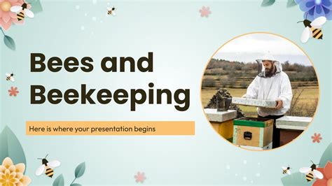 Free Google Slides PowerPoint Templates About Bees