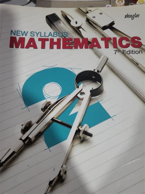 New Syllabus Mathematics 7th Edition Secondary 2 Hobbies And Toys Books And Magazines Textbooks