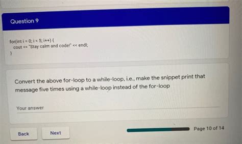 Solved Question 9 Forint I 0 I