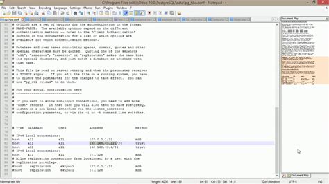 Config Database Postgresql Odoo Untuk Koneksi Komputer Ke Komputer