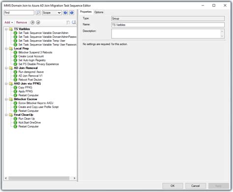 Ad To Aad Join Via Configuration Manager Task Sequence — Mauvlans Ramblings