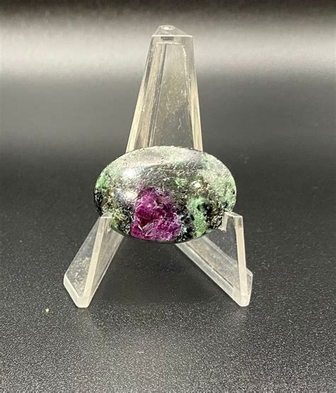 Ruby In Fushsite 35 X 18 Mm Cabochon Gemstone Etsy Gemstones Cabochon Gemstone Beads