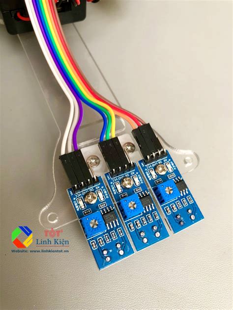 Kèm Code Bộ Xe đua Dò đường Arduino Dò Line Siêu Nhạy điều Khiển Bl