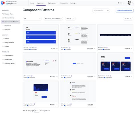 Component Patterns In Uniform Uniform Dxp Documentation