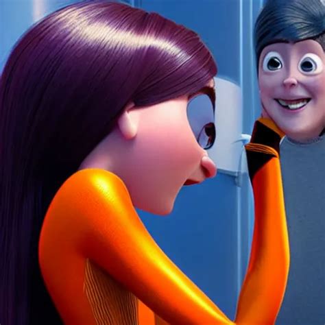 Violet Parr Telling Dash Parr To Be Quiet In The Stable Diffusion