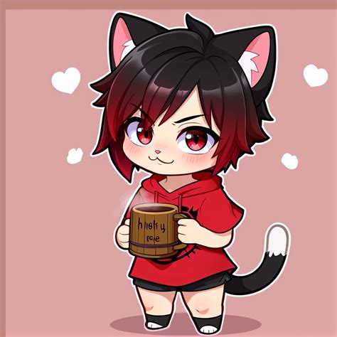 Ruby Rose Chibi Neko 8 By Vrivaris On Deviantart