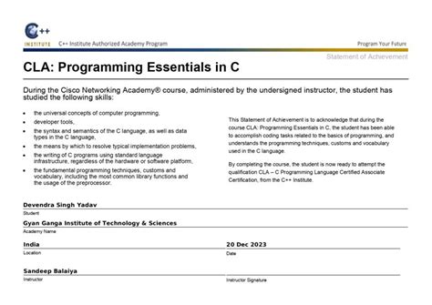 Devendra Singh Yadav On Linkedin Ciscocertified Cprogramming Techinnovation