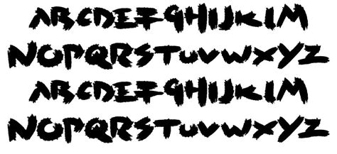 Rush Font By Darrell Flood Fontriver