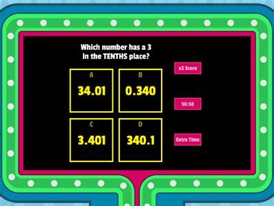 Decimal Place Value Order Teaching Resources