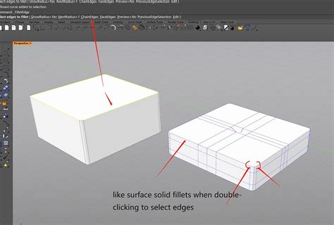 double click to select subdivision edges subd mcneel forum