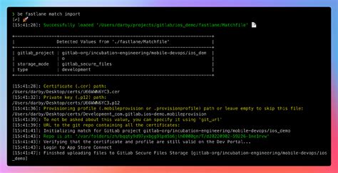 Mobile Devops With Gitlab Part 3 Code Signing For Ios With Gitlab Ci And Fastlane