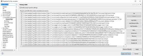Micronaut How To Configure Micronaut Annotation Processors For Junit In Eclipse Stack Overflow