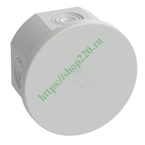 Коробка распределительная DKC 80х40 мм с кабельными вводами IP44 ...