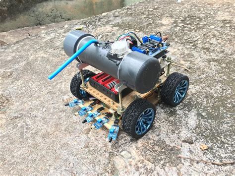 Tharindu Dananjaya On Linkedin Fireextinguisher Robot Arduino