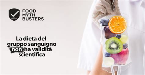 La Dieta Del Gruppo Sanguigno Non Ha Validità Scientifica