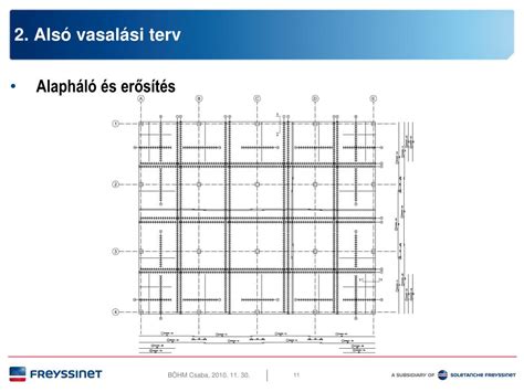 Ppt Ut Fesz Tett Vasbeton Lemez Statikai Sz M T Sa Rajzi R Sz