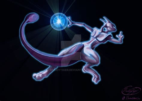 Mewtwo By Muddytiger On Deviantart