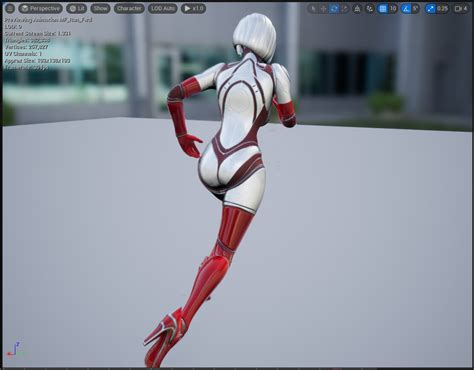Artstation Unreal 5 Jiggle Physics Demo Character Game Assets