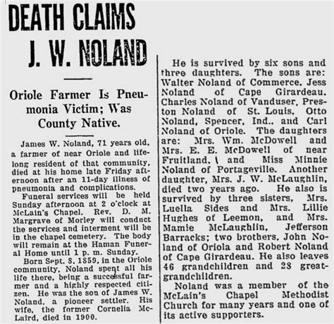 James William Noland 1859 1931 Find A Grave Memorial