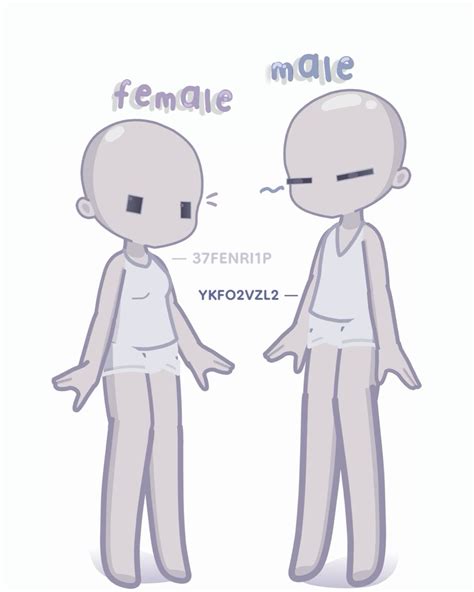 Gacha Life 2 Codes Gacha Base Poses Cute Characters Inspiration Drawing Club Design