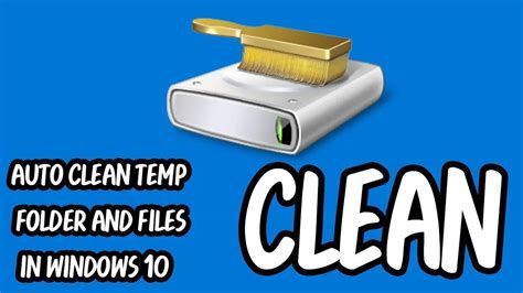 ลบไฟล์ Temp Folder And Files อัตโนมัติ Windows 10 Task Schedule