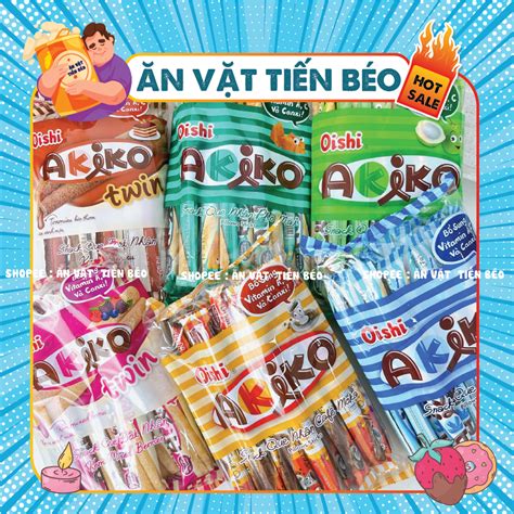 Akiko Oishi Stick Cake With Enough Flavor Cream Stick Snack Akiko