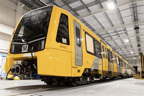Tyne And Wear Metro Receives First New Class 555 Train