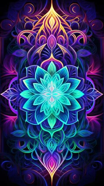 Premium Ai Image An Immersive Exploration Fractal Dimensions Ai