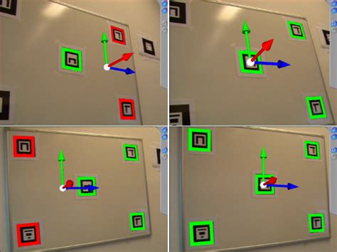 The Calibration Steps Of The Multi Marker Calibration Green Markers