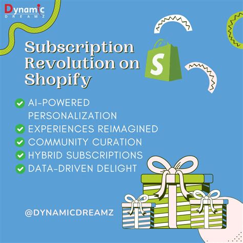 Boost Your Subscription Box With Shopify Dynamic Dreamz Shopify