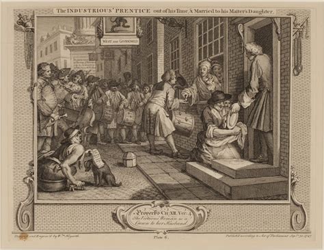 The Industrious Prentice Out Of His Time And Married To His Masters