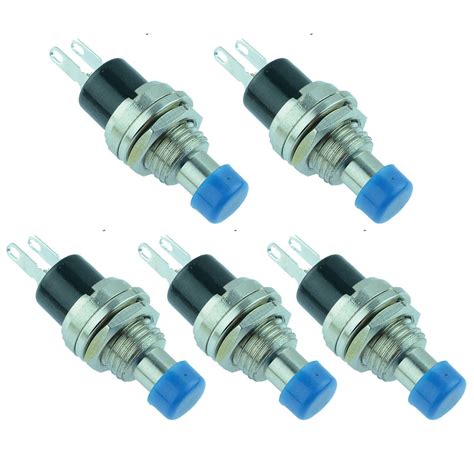 Off On Miniature Momentary Mini Metal Push Button Switch SPST EBay