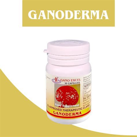 Gano Excel Ganoderma Food Supplement Capsules 30s Shopee Philippines